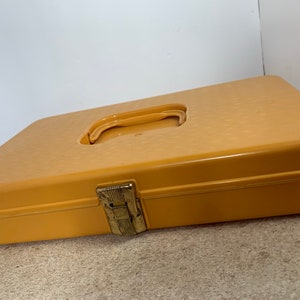 Vintage Wilson Yellow Thread Caddie Sewing Basket Thread Holder Vintage ...