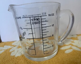 Fire King Measuring Cup - Etsy