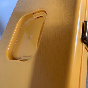 Vintage Wilson Yellow Thread Caddie Sewing Basket Thread Holder Vintage ...