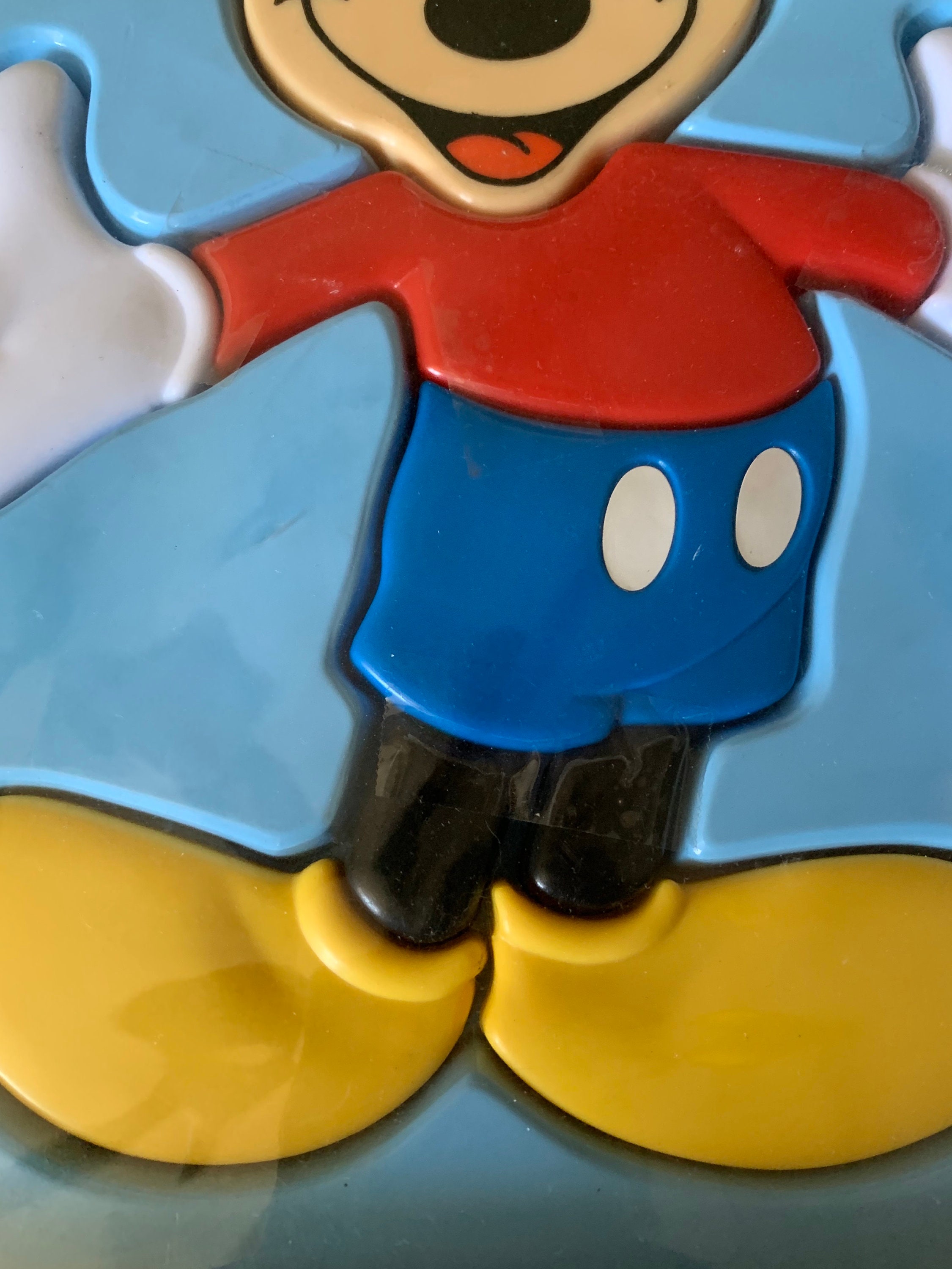 Vintage Mickey Mouse Puzzle In Original Box Illco 3D Puzzle | Etsy