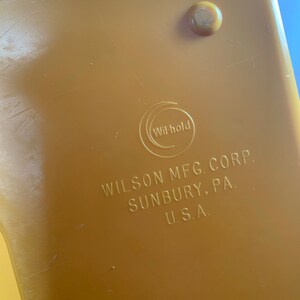 Vintage Wilson Yellow Thread Caddie Sewing Basket Thread Holder Vintage ...