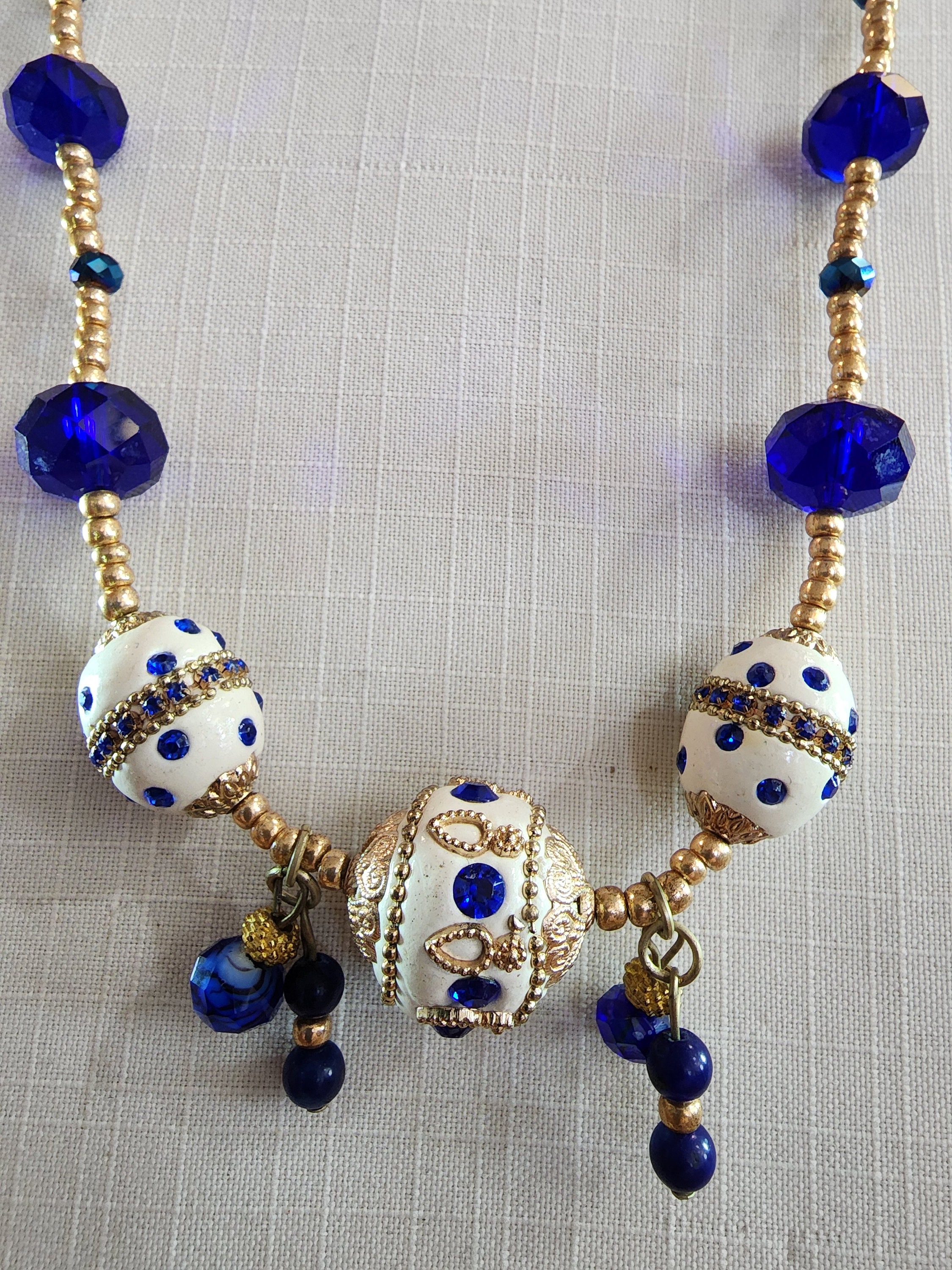 Sapphire Faberge Egg Jewelry - Casually Inspired Designs - Etsy