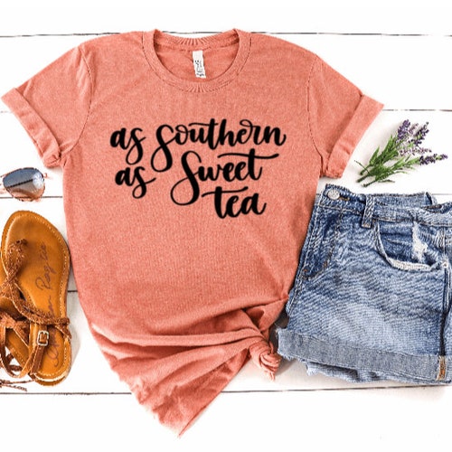 Sweet Tea and Sunshine Shirt - Etsy