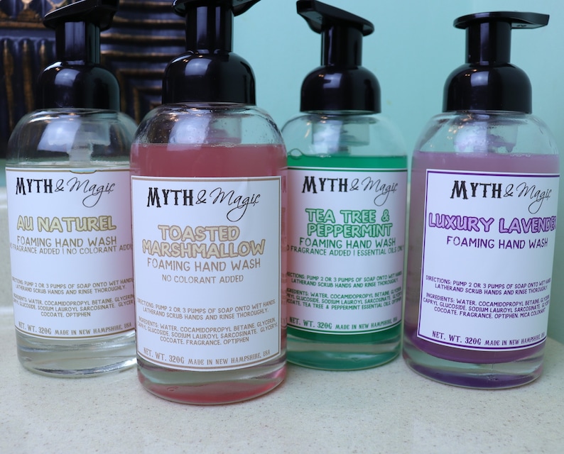 Foaming Hand Wash | Fragrance and Colorant Free Options | 320 Grams ...