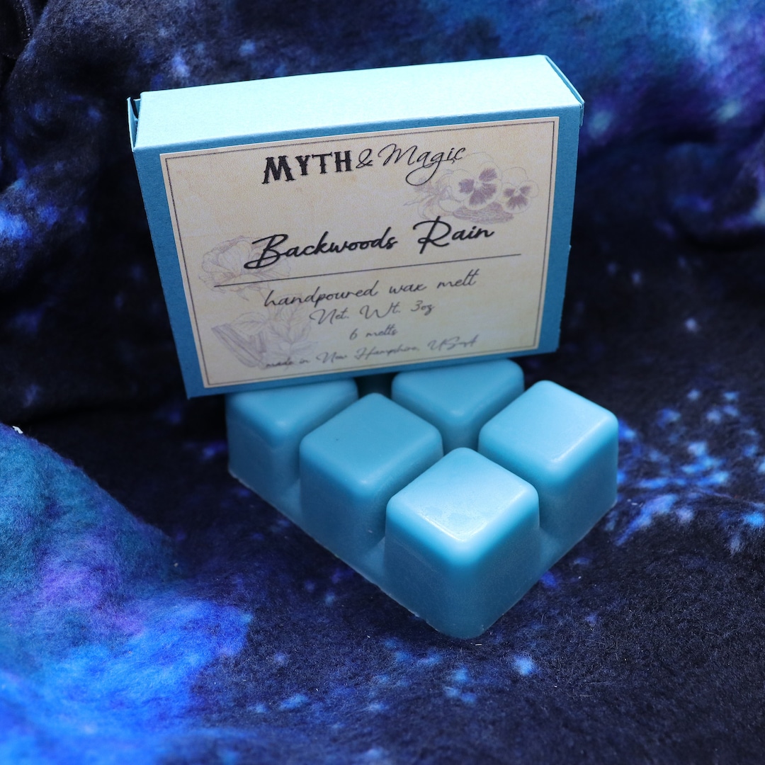 Backwoods Rain Wax Melt | Parasoy | Plastic-free Packaging - Etsy