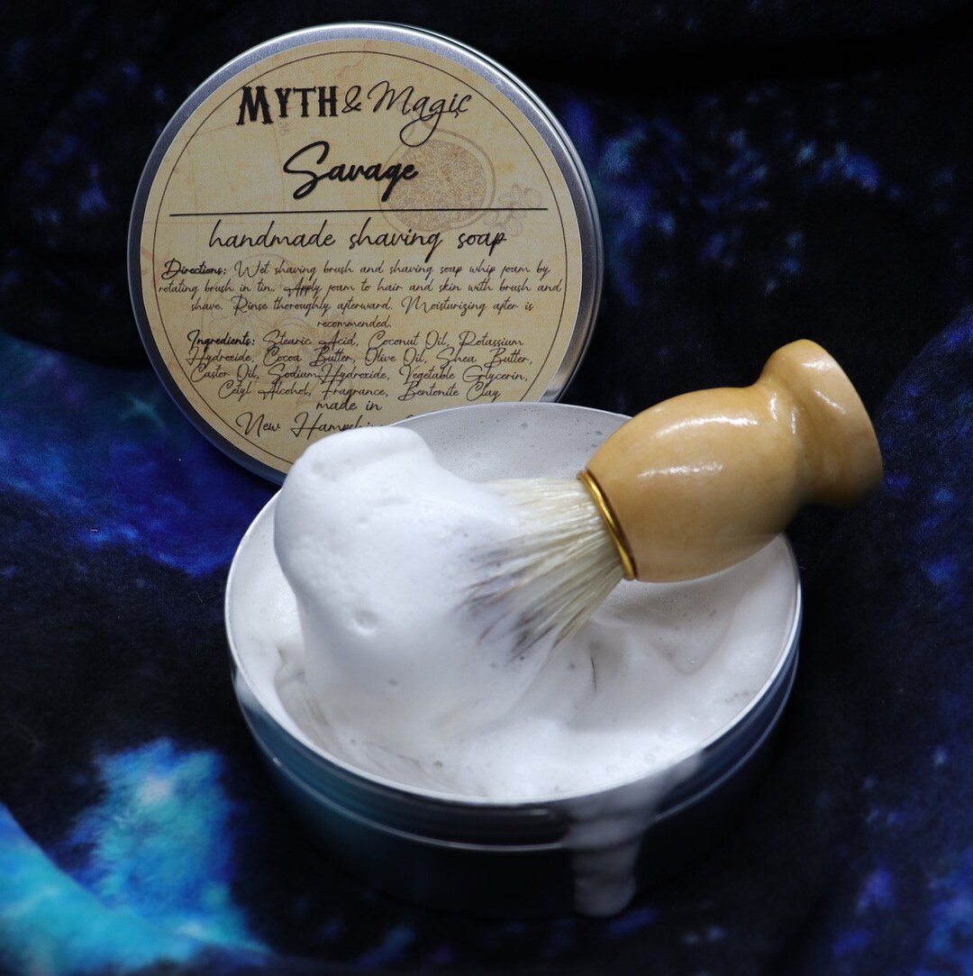 Savage Shaving Soap | Men's Shaving Product - Etsy