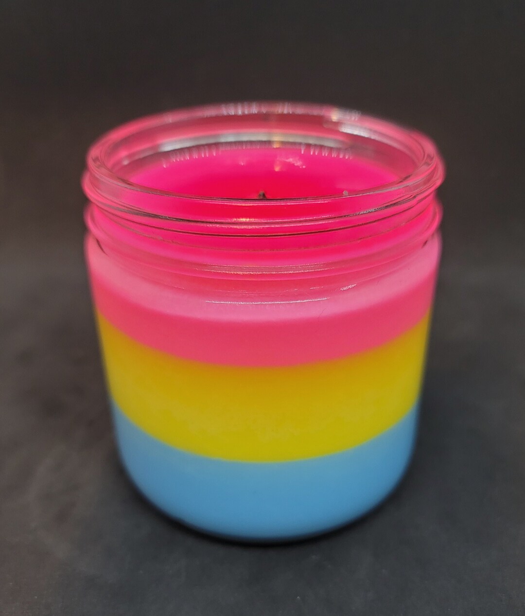 Pansexual Flag Candle | Pear and Lily | LGBT Pride - Etsy