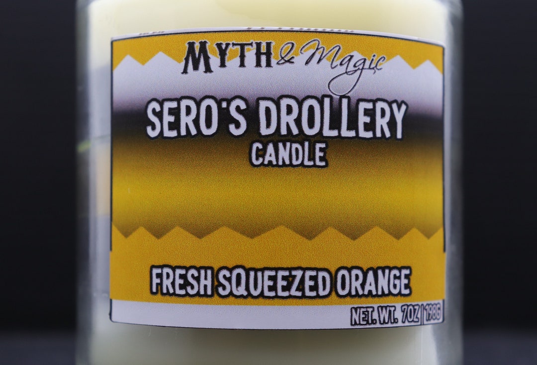 Sero's Drollery Candle | Fresh Squeezed Orange | - Etsy