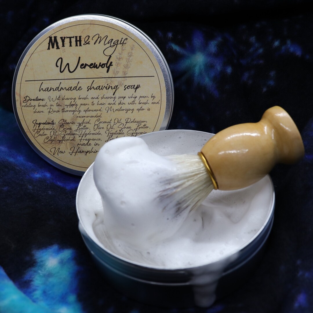 Werewolf Shaving Soap | Men's Shaving Product - Etsy