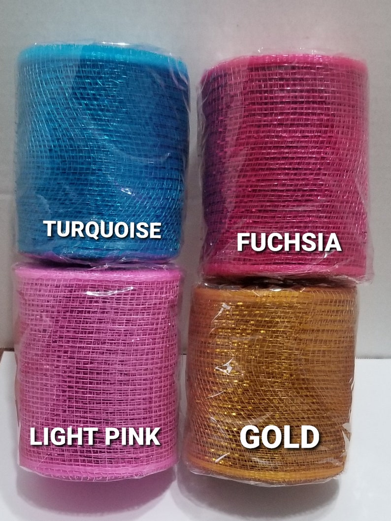 Deco Mesh Decorative Ribbon, Deco Mesh Wreath Decoration, Floral Deco ...
