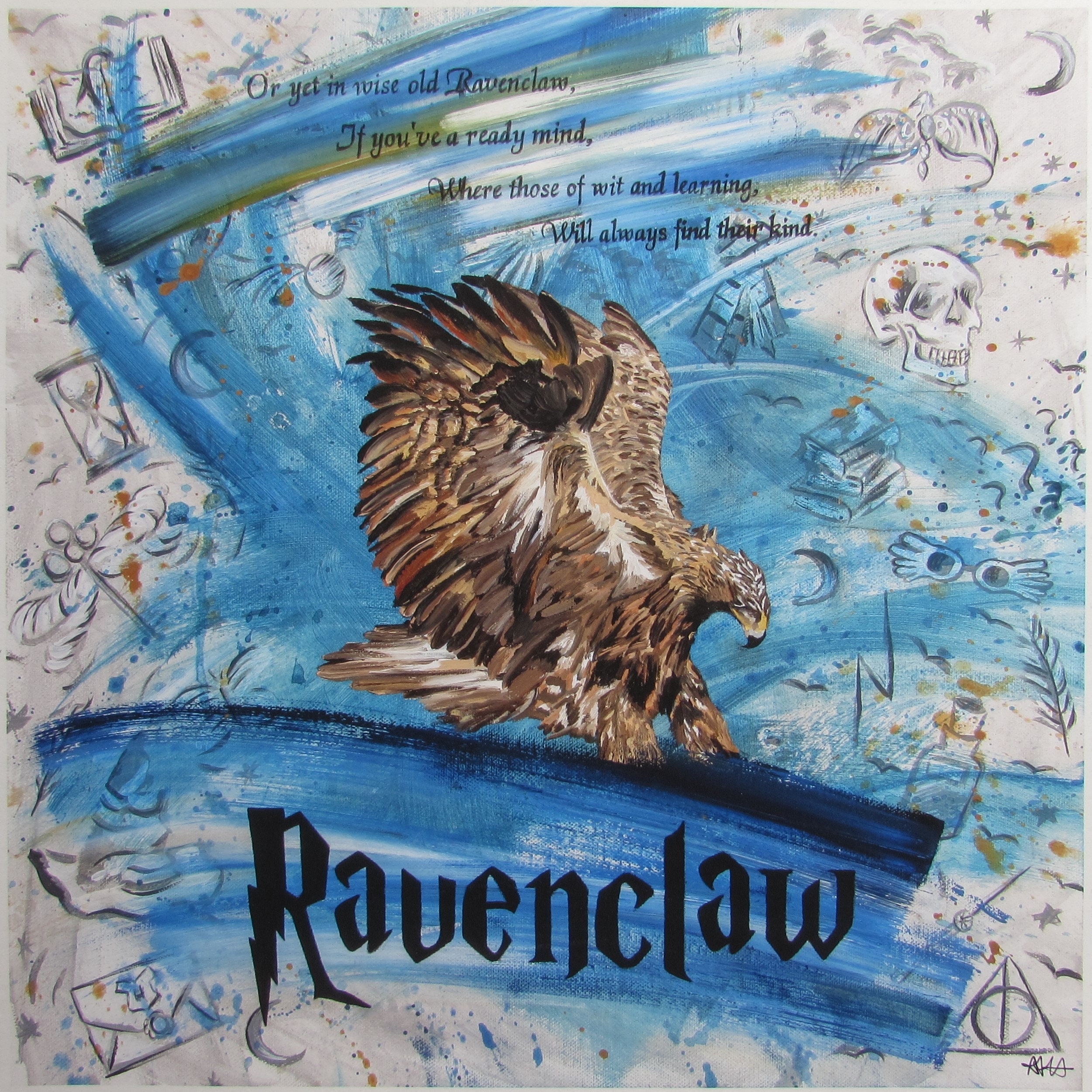 Ravenclaw Harry Potter Artwork/fan Art - Etsy UK