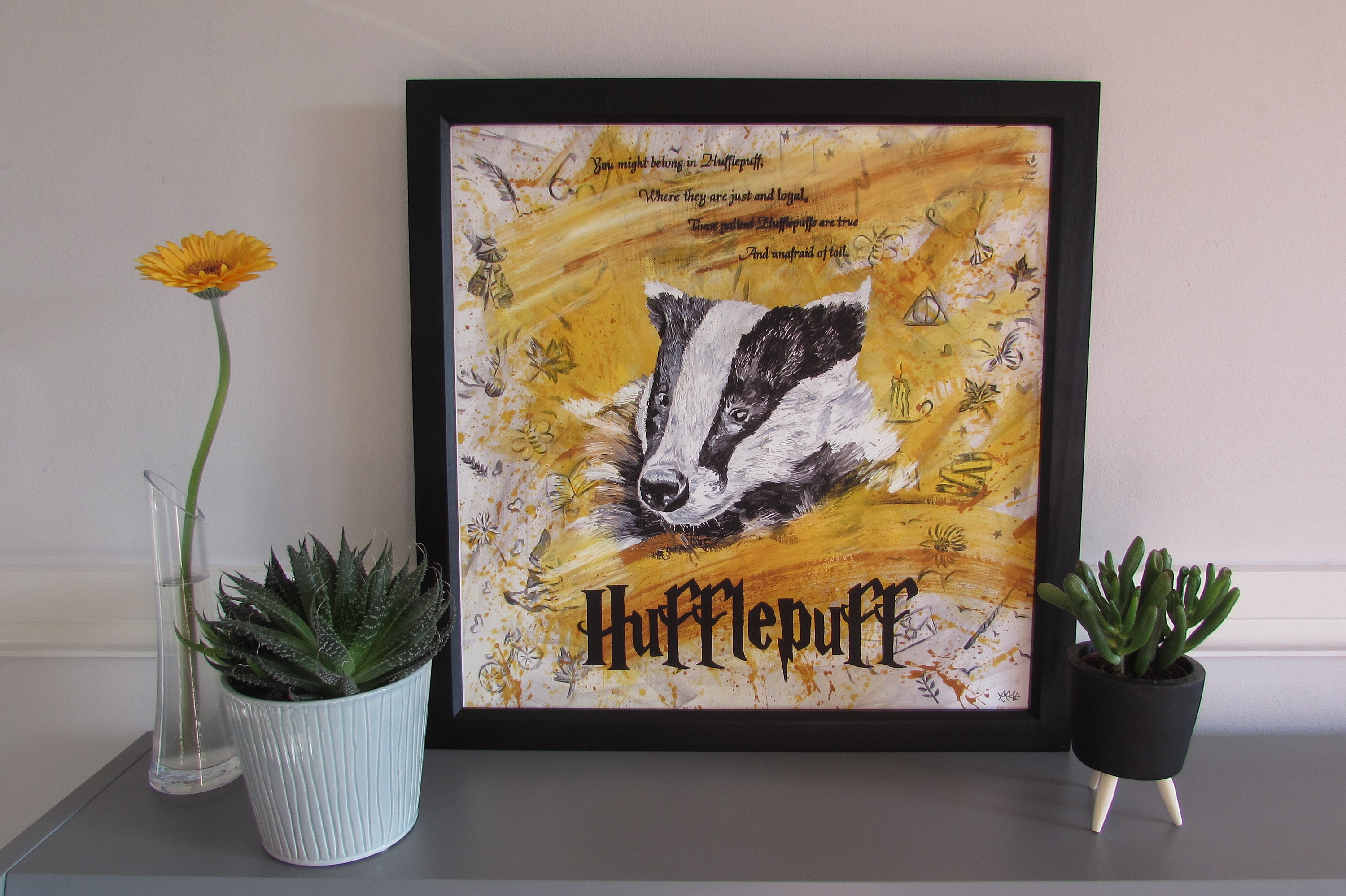 Harry Potter Fan Art Fan Art Hufflepuff Harry Potter Cartoon - Coronatodays