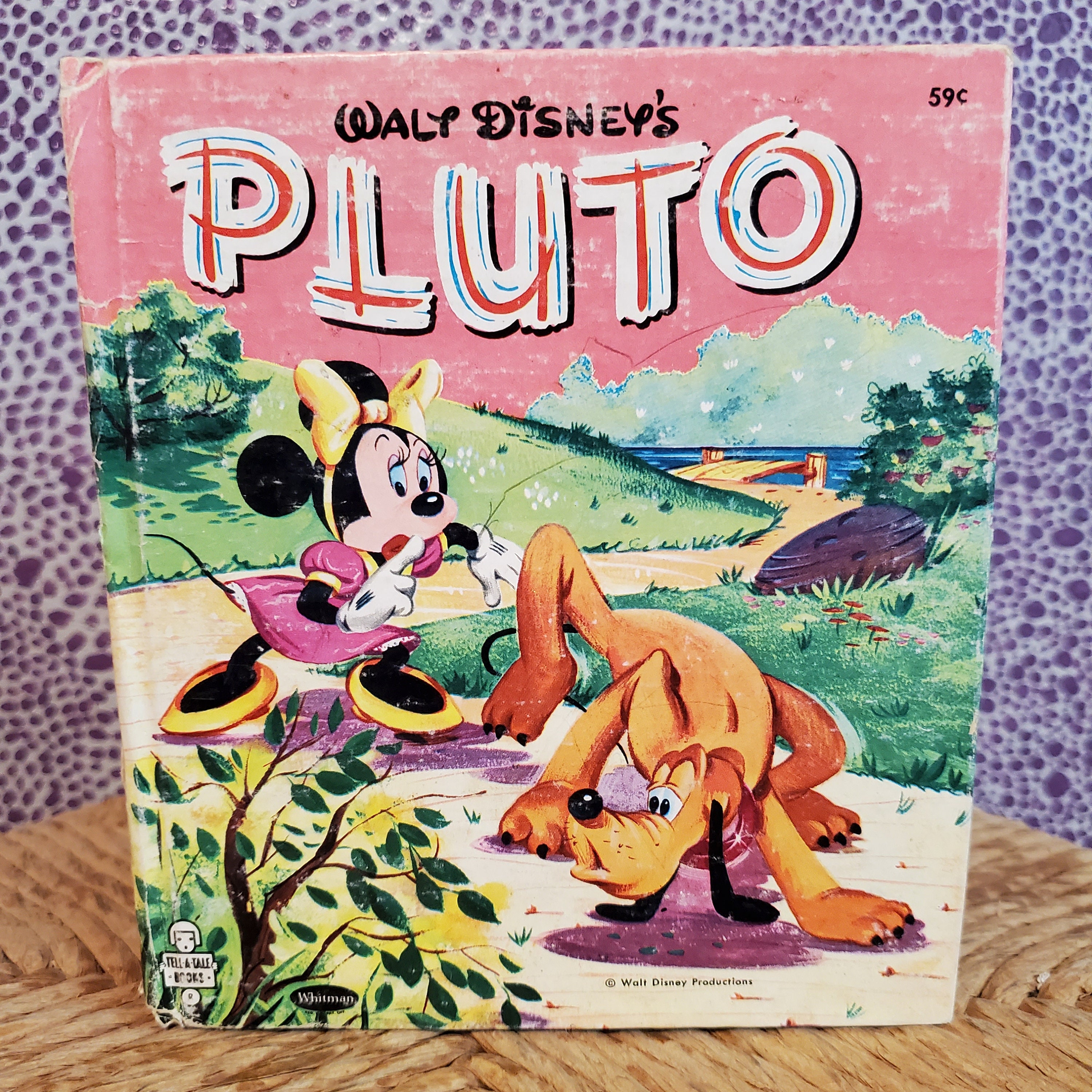 Walt Disney's Pluto Whitman Tell-a-tale Book - Etsy