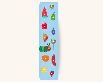 A Very Hungry Caterpillar Inspired Bookmark - Etsy