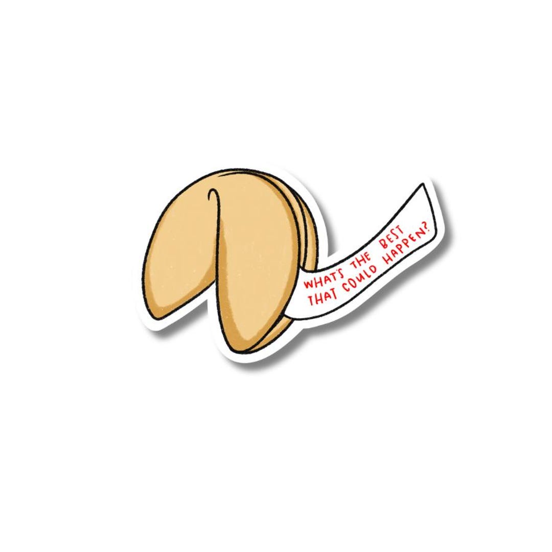 Fortune Cookie, Sticker - Etsy