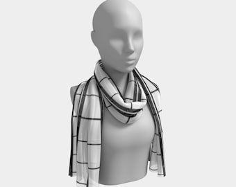 Knit Gray Filmstrip Scarf Film Roll - Etsy