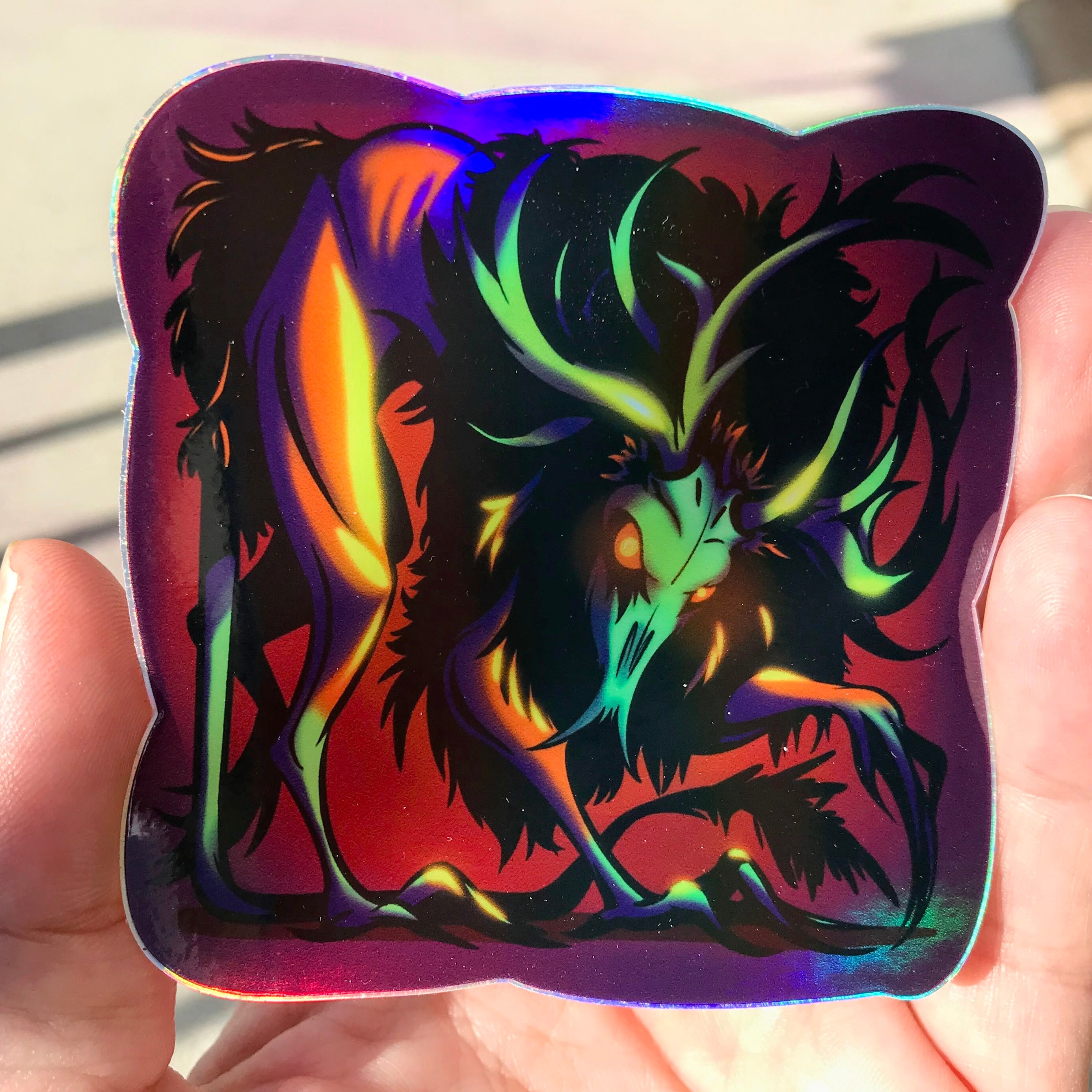 Wendigo Decal - Etsy