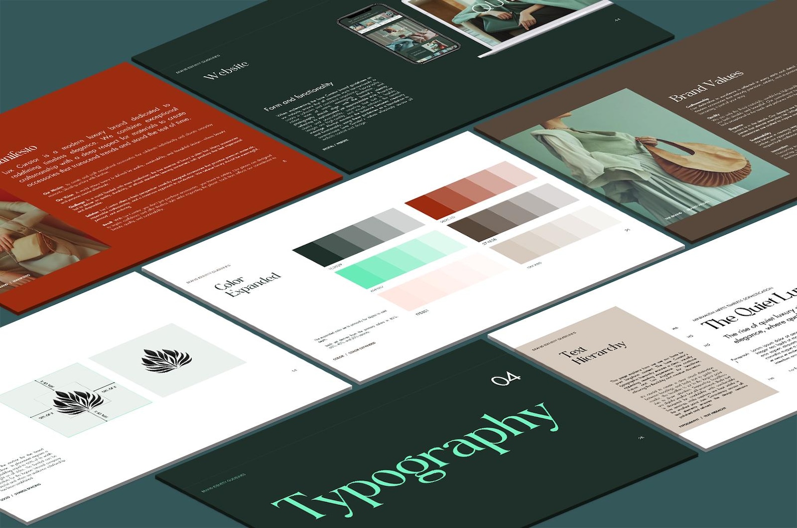 Canva Brand Identity Template: 45-page Luxury Design System Guide - Etsy