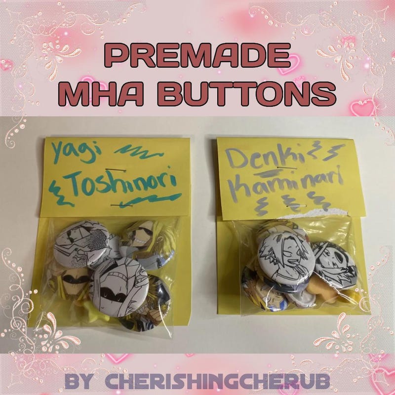 Mha Pins - Etsy