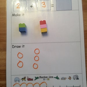 Home School Education Key Stage 1 Maths Addition Set 1-20 Reusable With ...