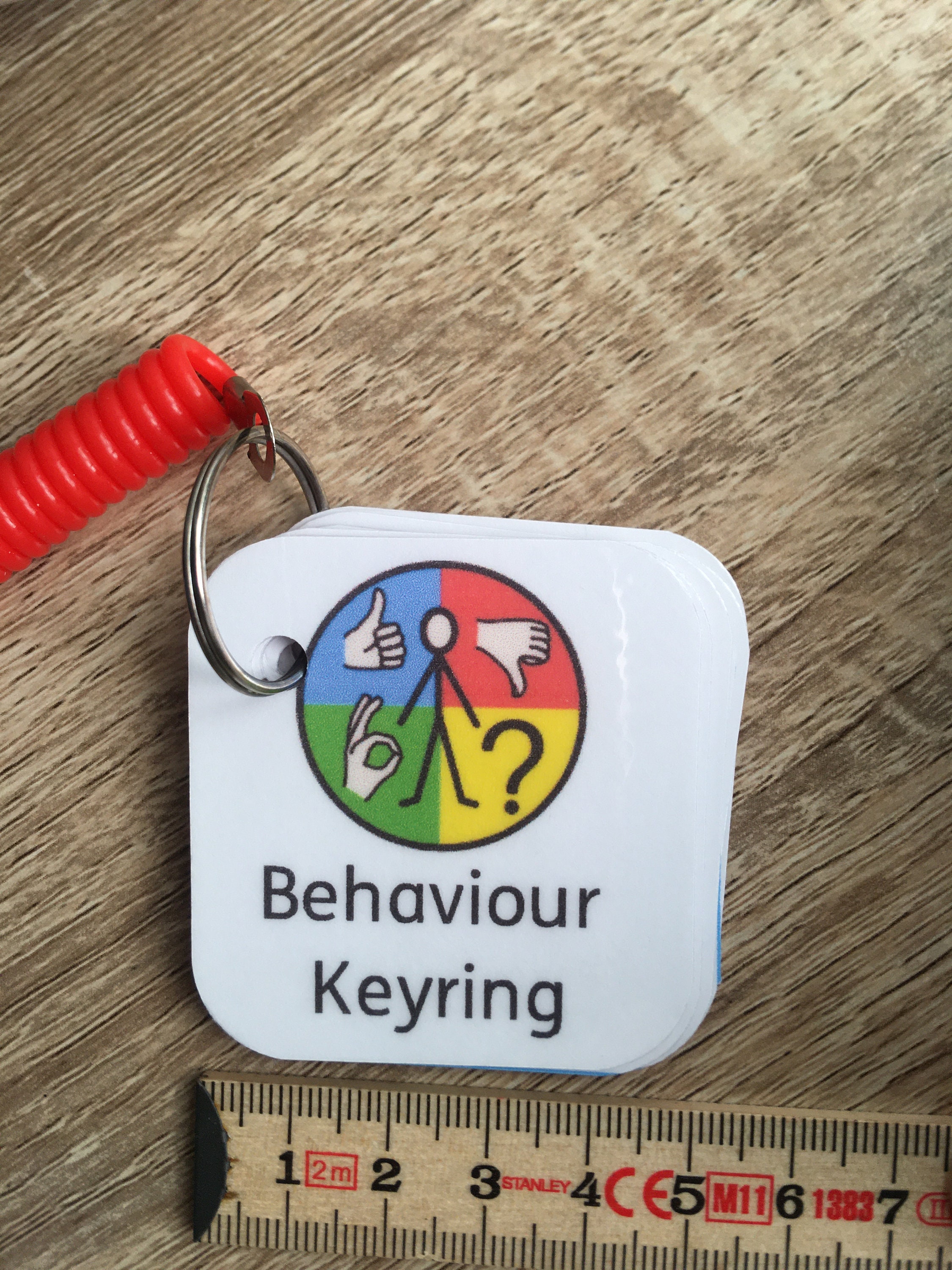 Behaviour Keyring and Behaviour Poster Communication Mat - Etsy UK
