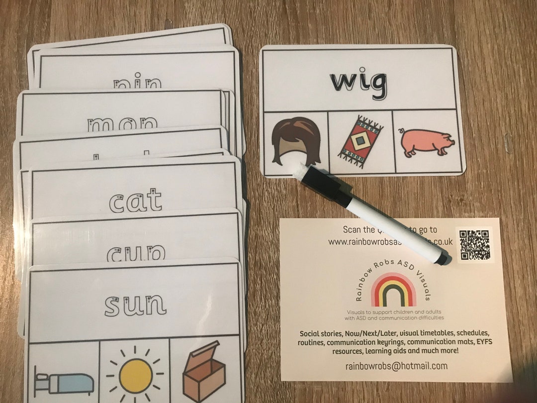 CVC Words Card Gamephonicsspellingearly Learningearly - Etsy