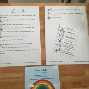 Social Story Going to the Dentist ASD SEN ADHD Autism Aspergers Anxiety ...