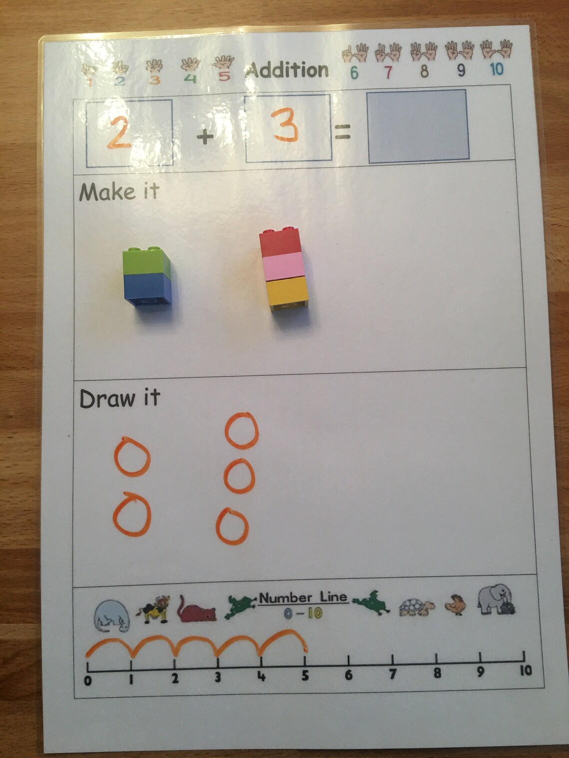 Home Schooling Reception Year 1 Reusable Addition Maths Set - Etsy