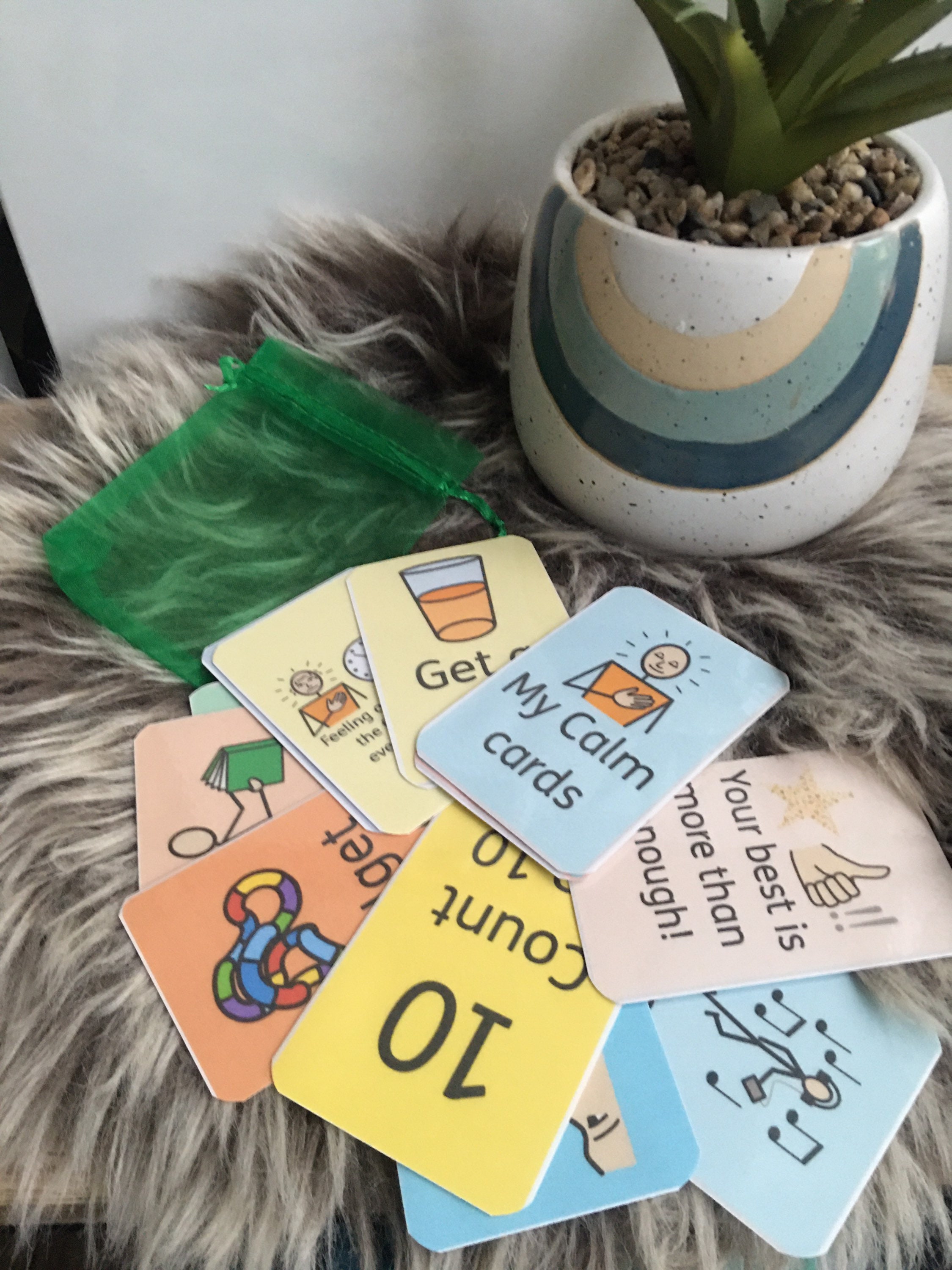 My Calm Cards in a Bag SEMH ASD Autism SEN - Etsy