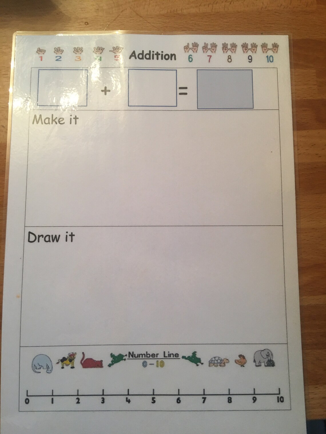 Home Schooling Reception Year 1 Reusable Addition Maths Set - Etsy