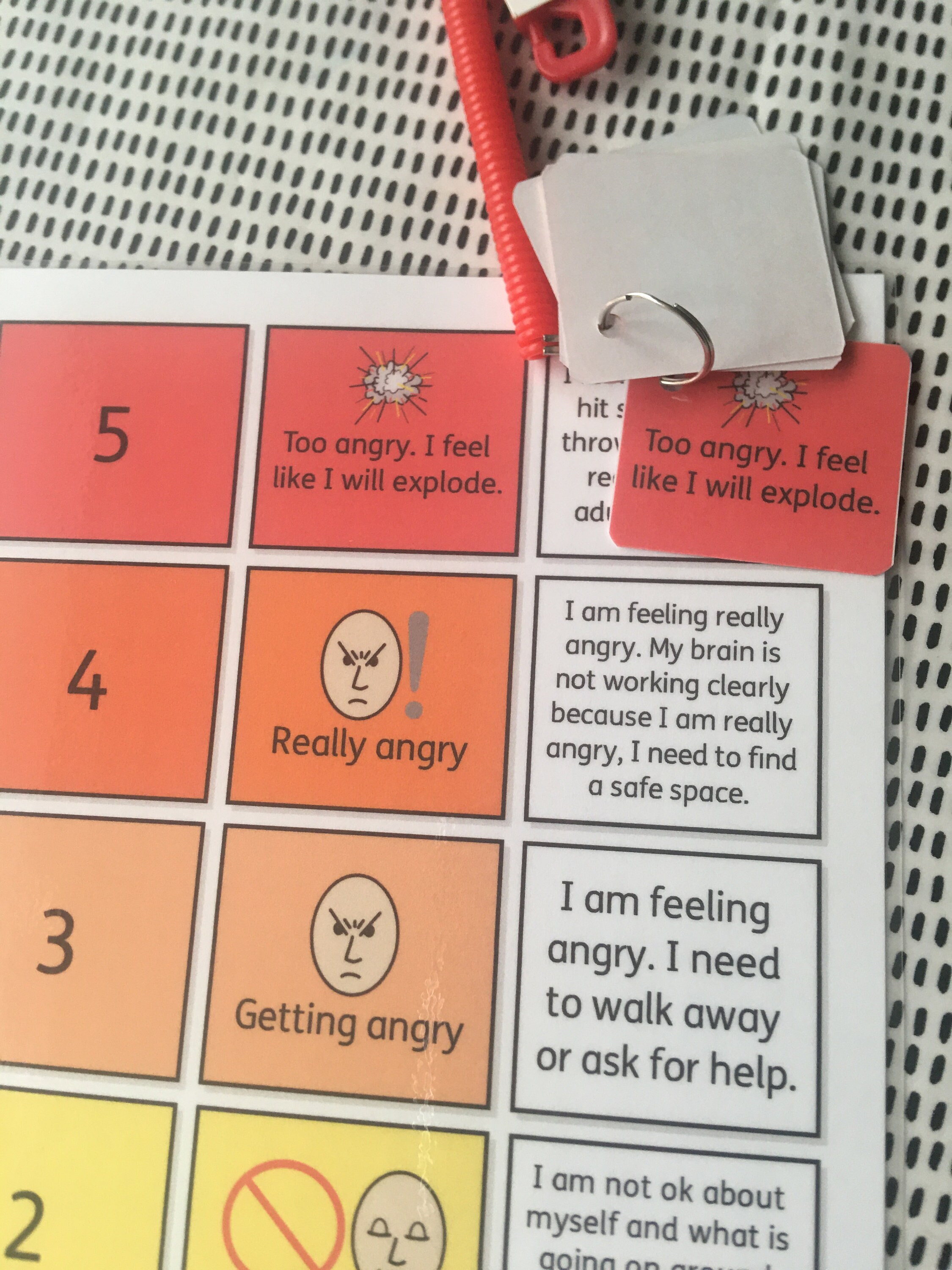Anger Scale Feelings Chart: Autism, ADHD, Speech Communication - Etsy UK