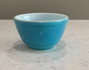 Blue Pyrex Bowl - Etsy