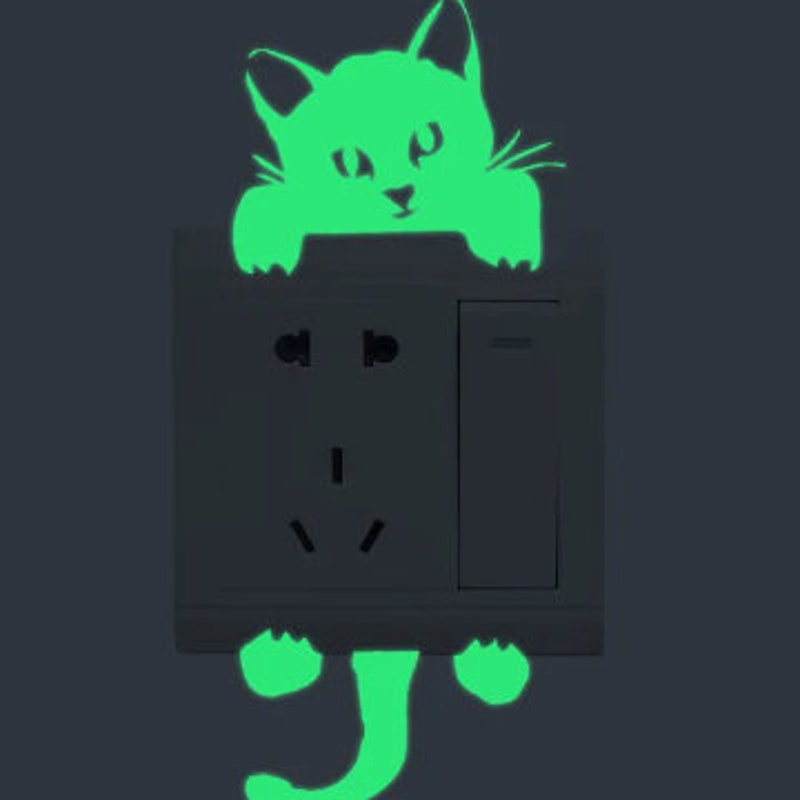 Light Switch Cat Decal - Etsy