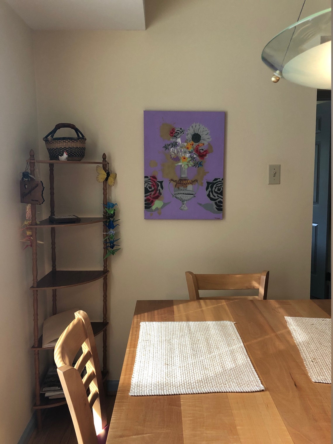 Kintsugi Flower Abstraction - Etsy