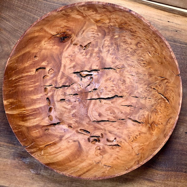 Burl Wood Bowl - Etsy