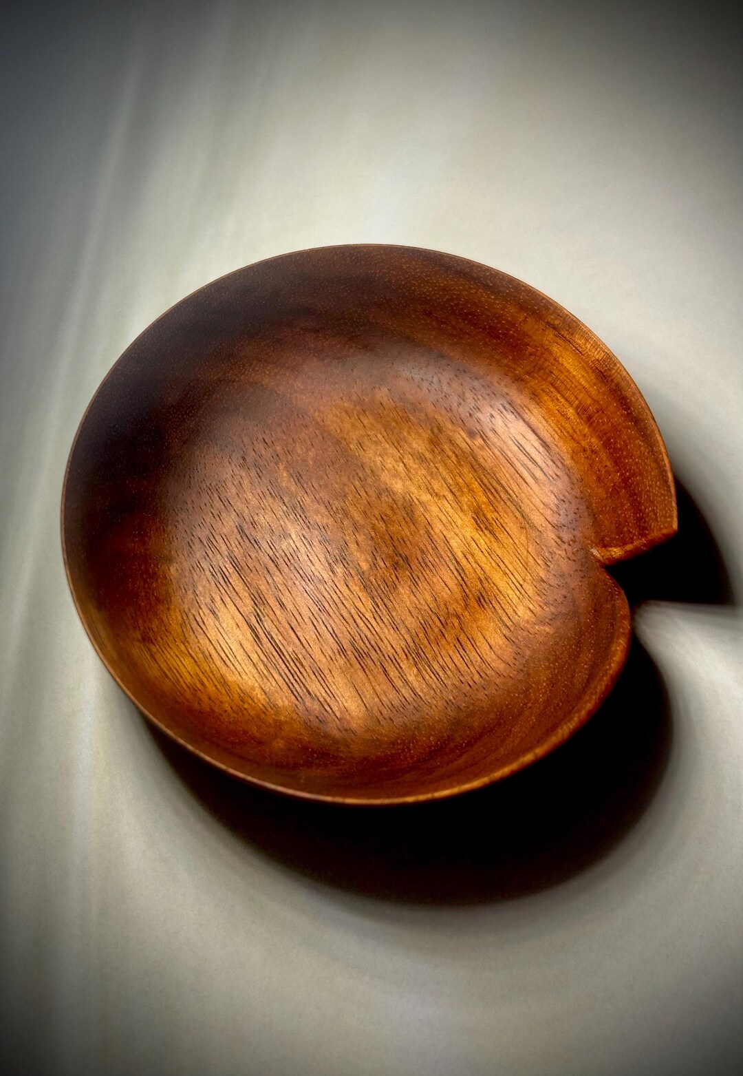 Hawaiian Koa ~ Lathe Turned ~ 3 Carved Feet ~ - Etsy