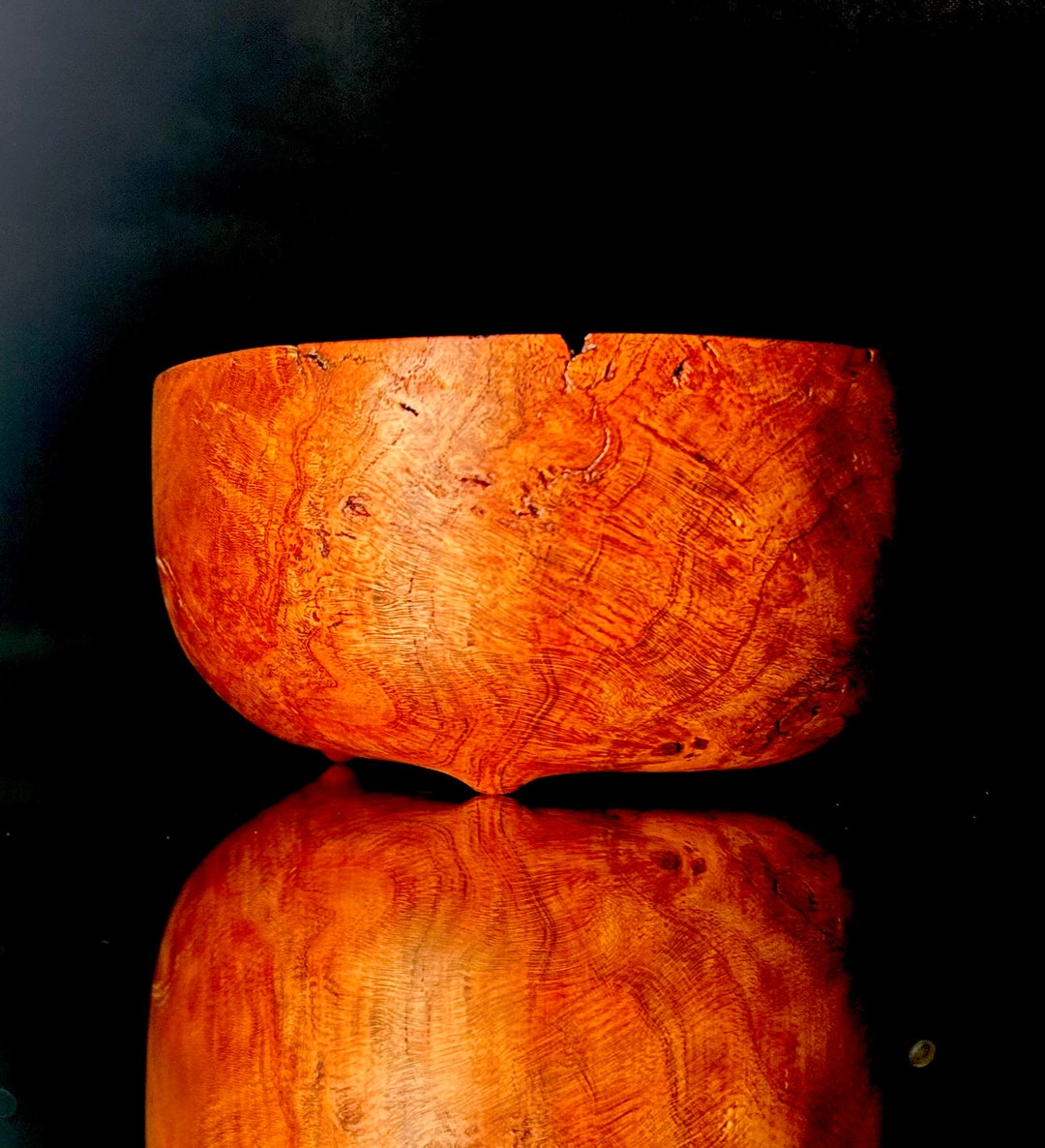 Chubby Cherry Burr Cherry Burl Bowl Baby Burl Small Cherry Burl Bowl ...