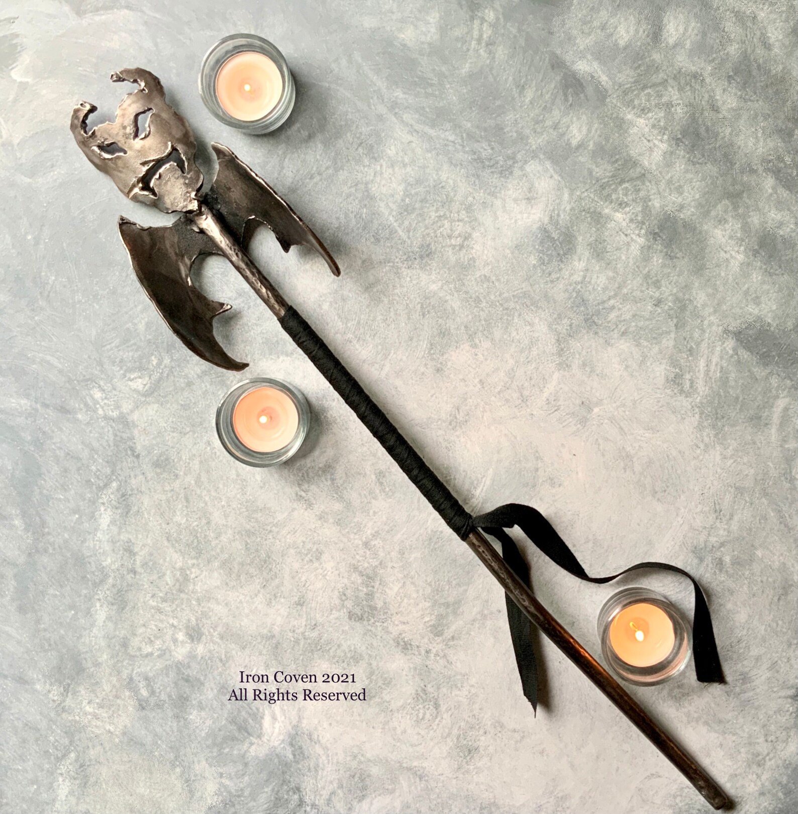 22.5 Scepter Bat Demon Vampire Devil Chthonic Occult | Etsy