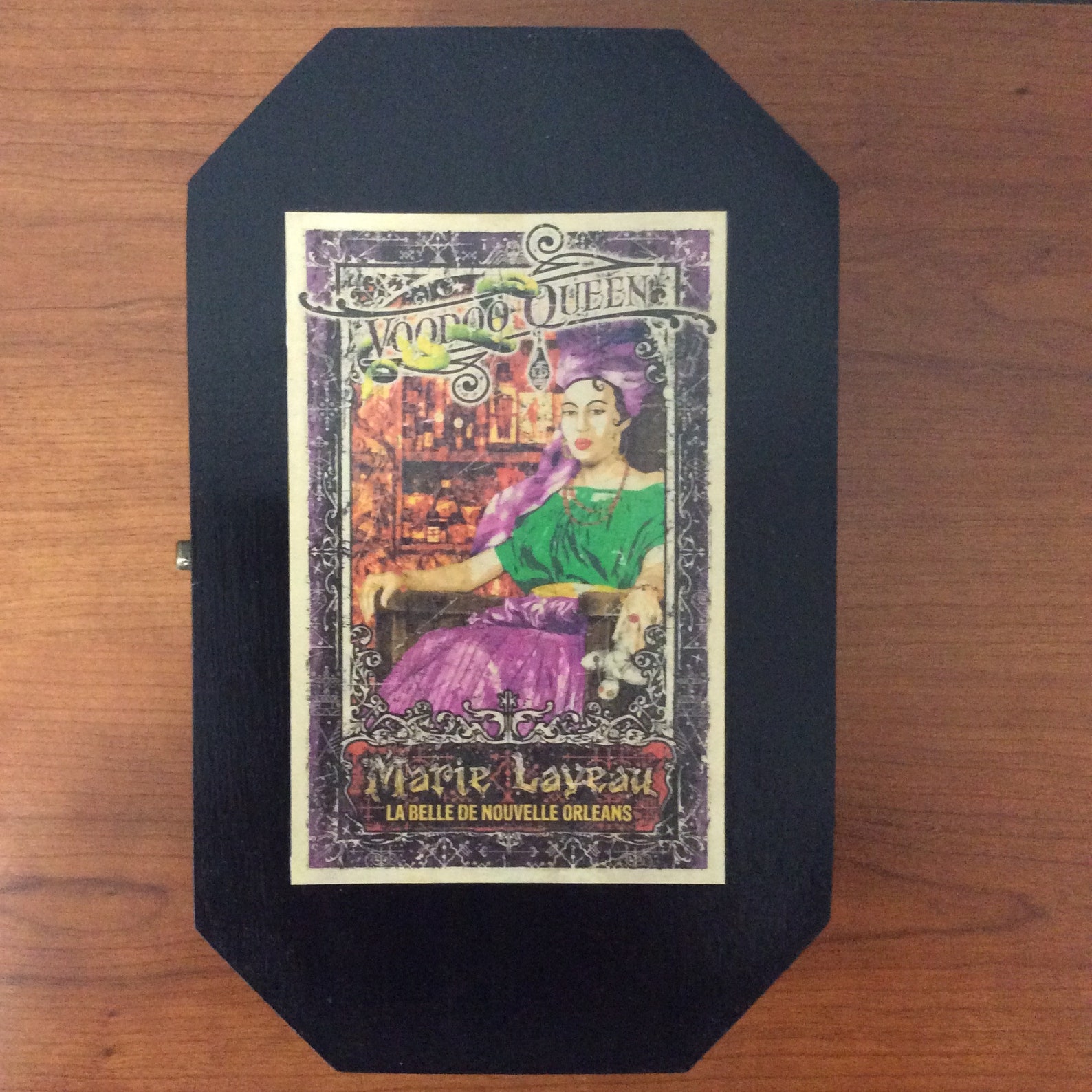 Voodoo Doll, Marie Laveau Voodoo Queen in Voodoo House Diorama With ...