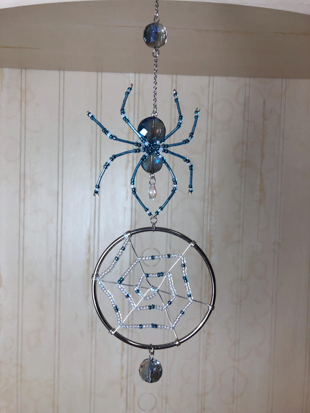 Beaded Spider Sun-catcher - Etsy
