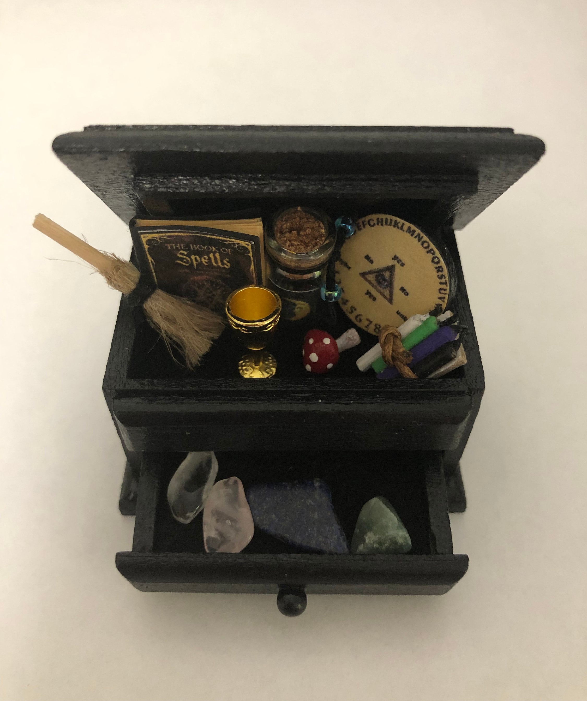 Witchs Altar Box With Mini-me Miniature Altar Box. Each - Etsy