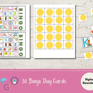 Alphabet Bingo, Preschool Bingo, Classroom Games, Learning Activities ...