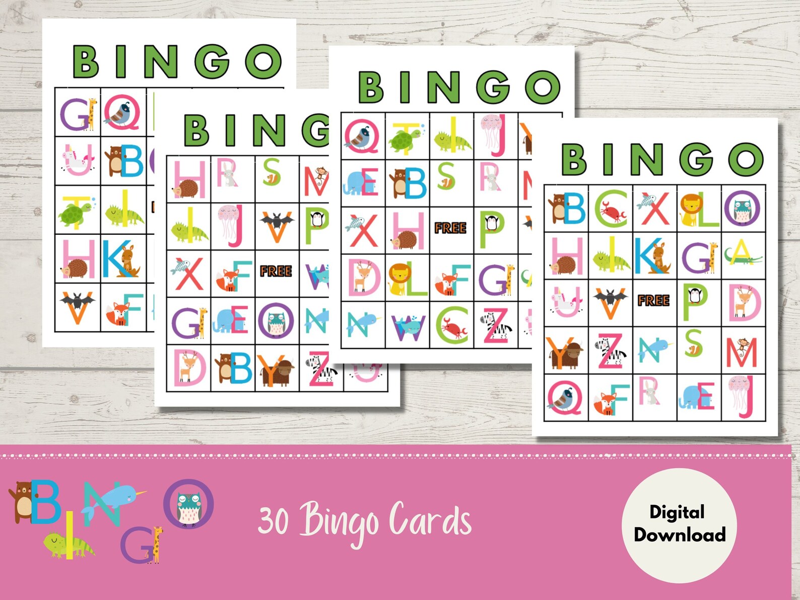 Alphabet Bingo, Preschool Bingo, Classroom Games, Learning Activities ...