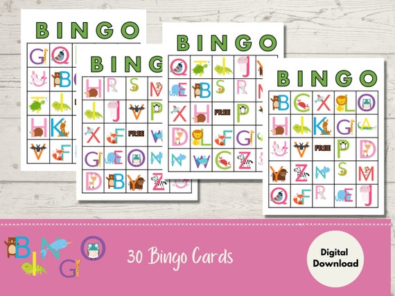 Bingo De Letras Y Alfabeto Preescolar Juego De Bingo Con La Letra P