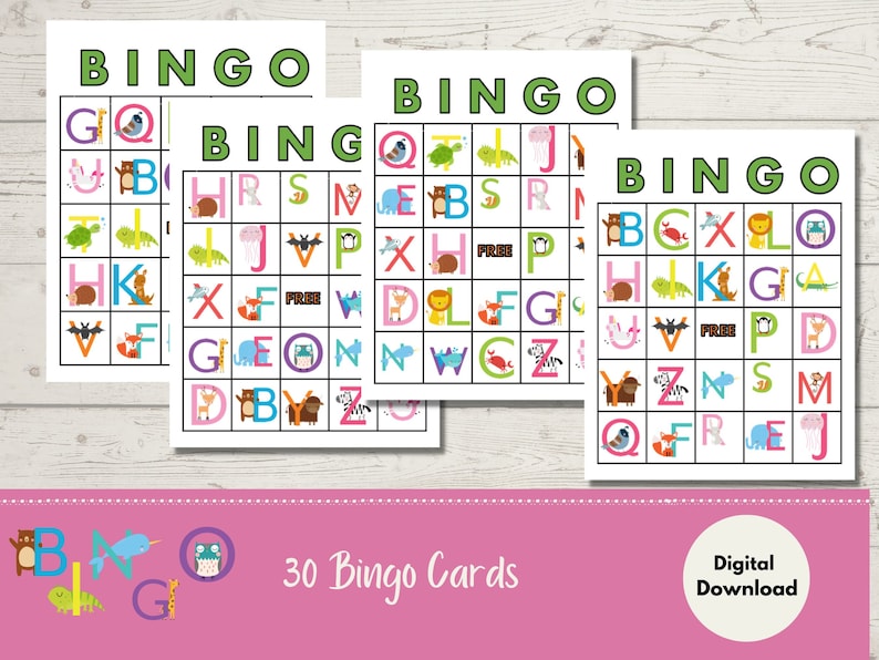 Alphabet Bingo, Preschool Bingo, Classroom Games, Learning Activities ...