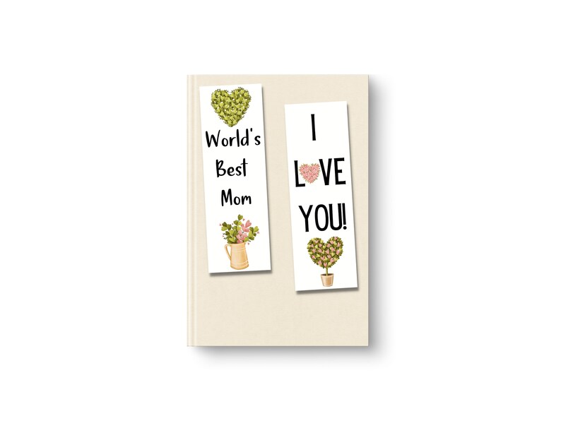 Mothers Day Bookmark, Bookmark for Mom, Digital Bookmark, Mother’s Day ...