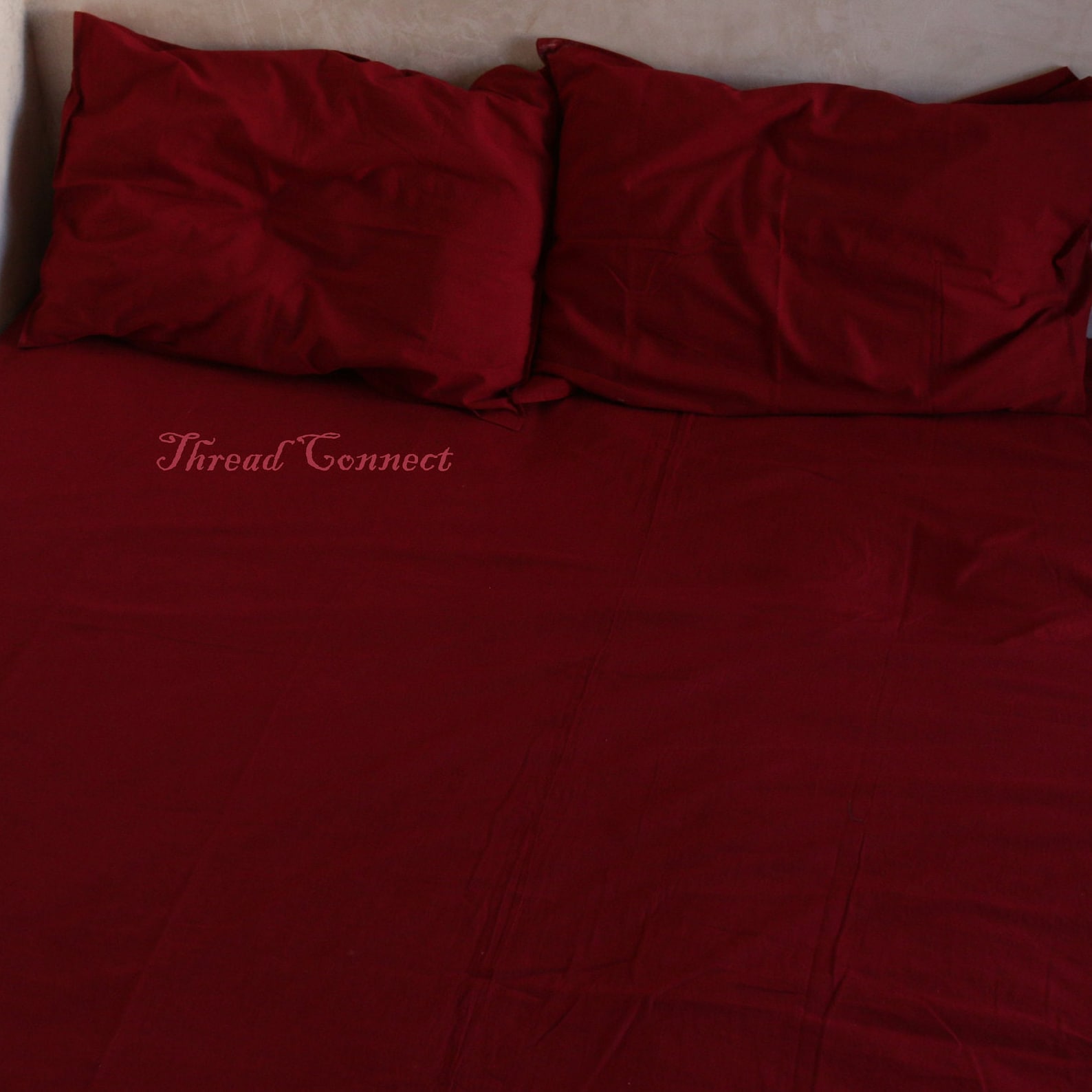 Rose Pink Soft Cotton Flat Sheet Blush Pink Bedding Set - Etsy