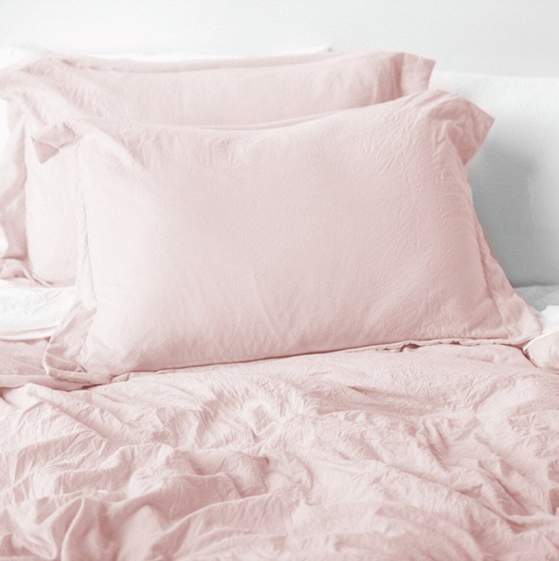 Cherry Red Pure Linen Duvet Cover Wine Red Linen Bedding Set - Etsy