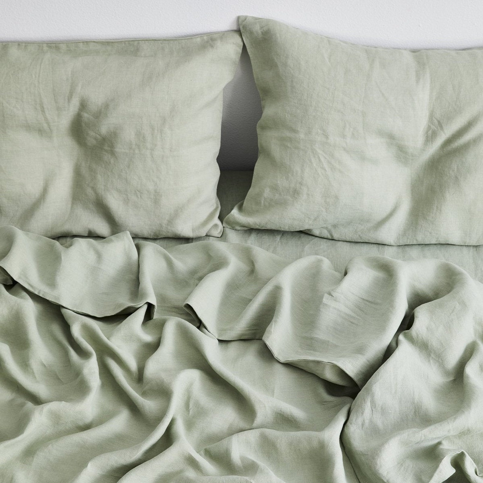 Rose Pink Soft Cotton Flat Sheet, Blush Pink Bedding Set, Stonewashed ...