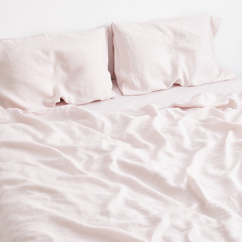 Blush Pink Linen - Etsy